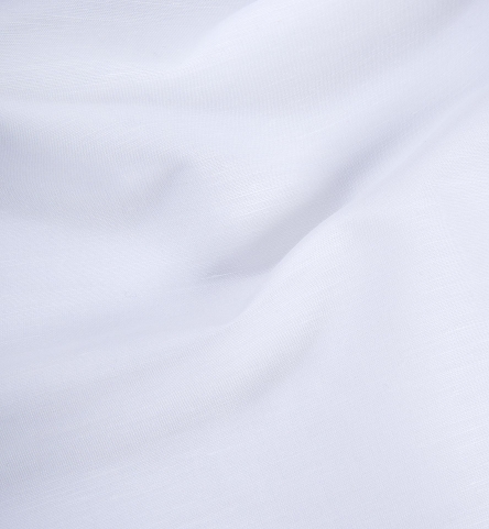 White Fine Cotton Linen Shirts by Proper Cloth